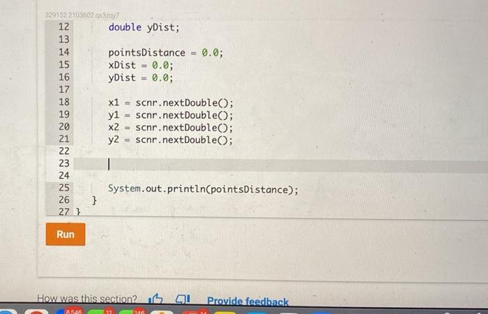 Solved Determine the distance between point (x1, y1) and | Chegg.com