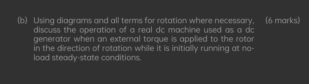 Solved (b) ﻿Using diagrams and all terms for rotation where | Chegg.com