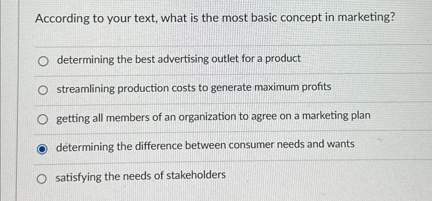 Solved According to your text, what is the most basic | Chegg.com