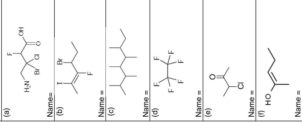 Solved Draw the full displayed structure of each of the | Chegg.com