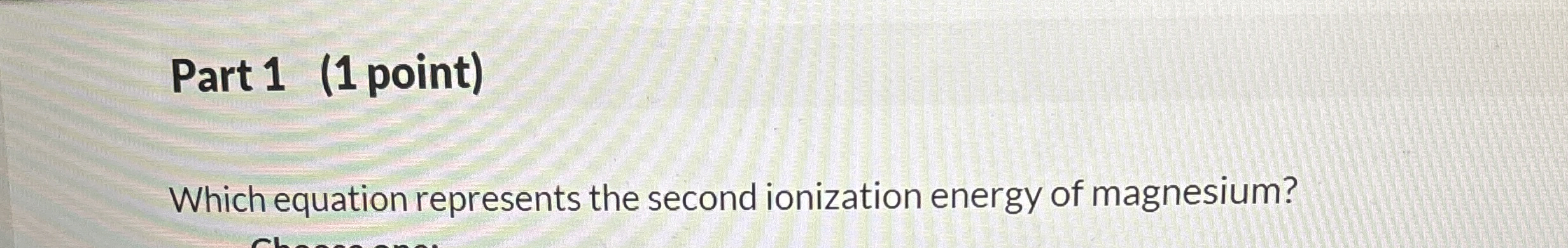 Solved Part 1 (1 ﻿point)Which equation represents the second | Chegg.com