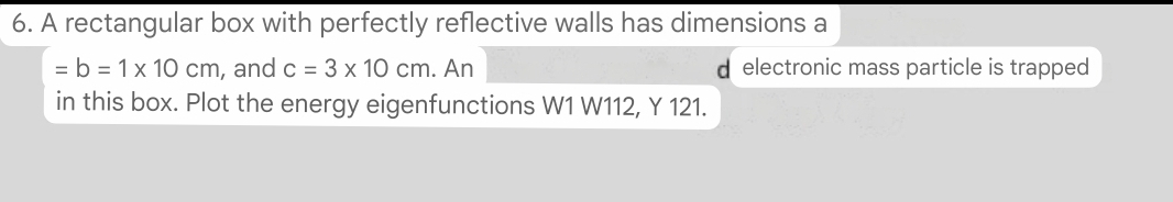 Solved A rectangular box with perfectly reflective walls has | Chegg.com