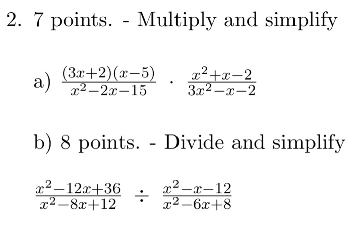 Solved Please show your work for each problem since partial | Chegg.com