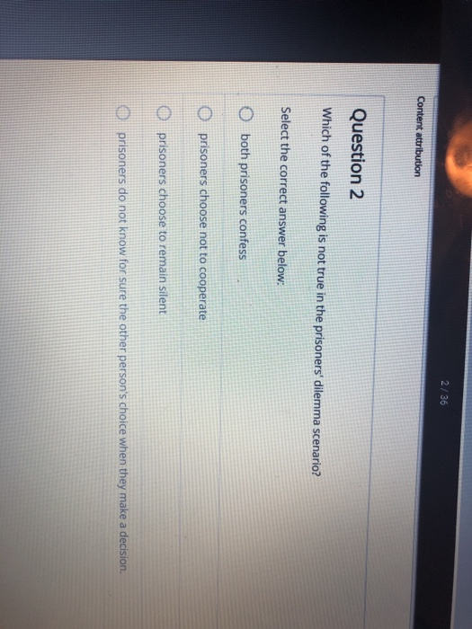 Solved 2/36 Content attribution Question 2 Which of the | Chegg.com Solved 2/36 Content attribution Question 2 Which of the | Chegg.com