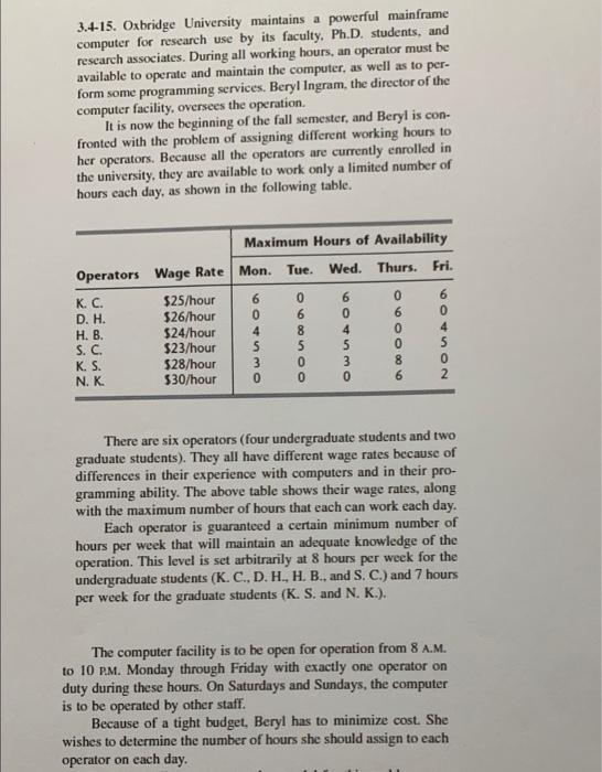 Solved I NEED CPLEX CODE FOR THIS QUESTION. SHOULD BE IN | Chegg.com