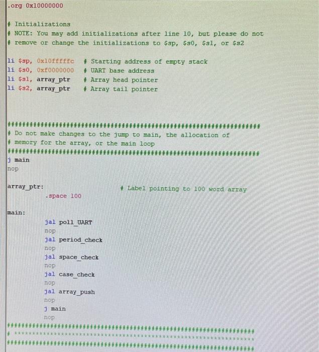 Solved The Task In this project, you will be writing a | Chegg.com