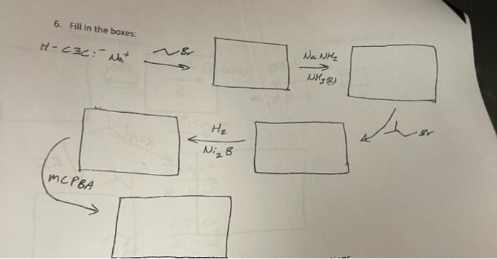 Solved 6. Fill in the boxes: | Chegg.com
