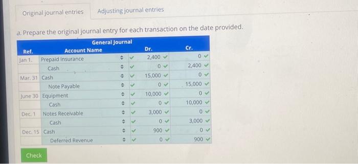 Solved Preparing Adjusting Journal Entries Baker Corp., | Chegg.com