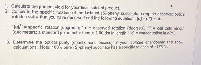 Solved observed rotation = 12l =1 dmc= 3.7g/mLhelp with | Chegg.com