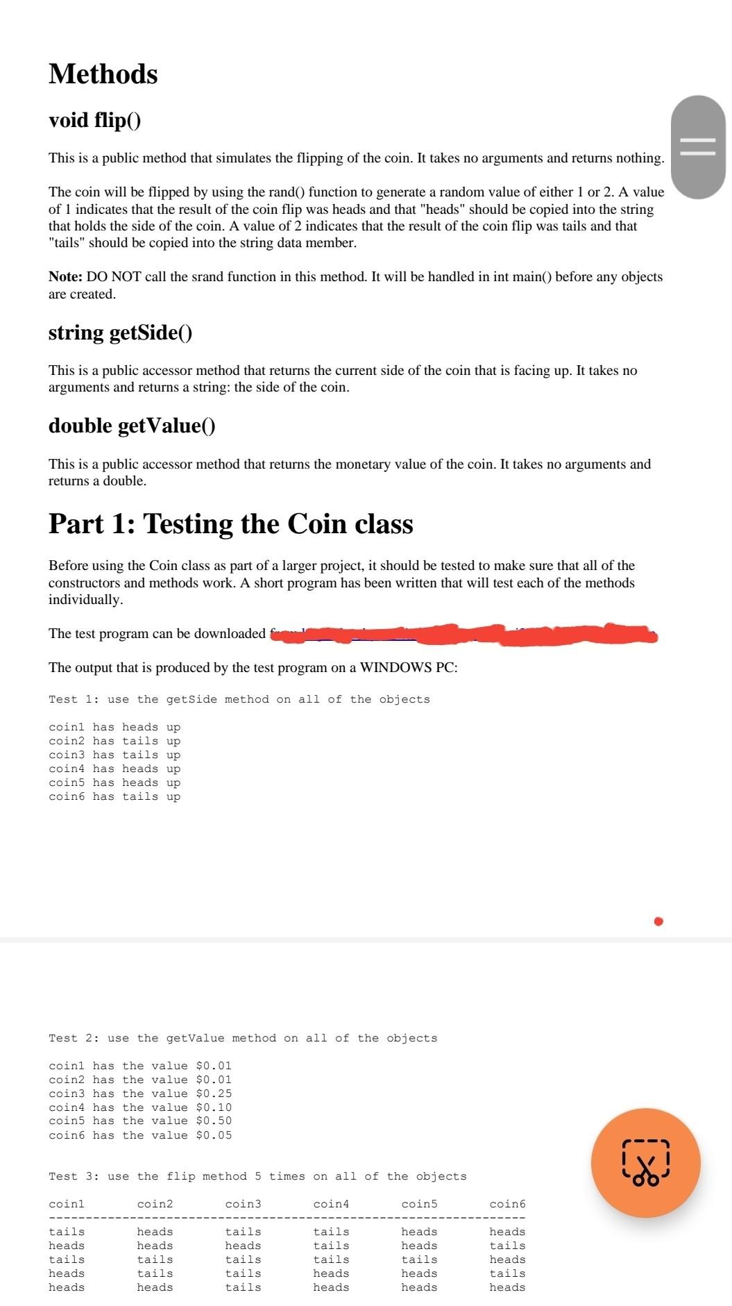Solved Overview For this assignment, implement and use the | Chegg.com