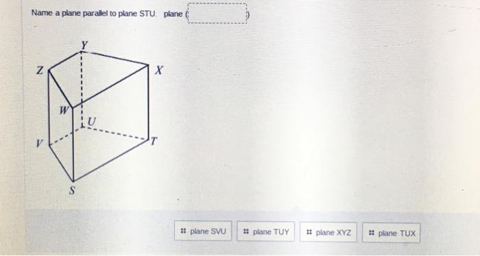 Solved Name all segments parallel to XT. Select all that | Chegg.com