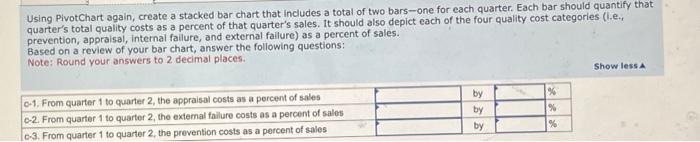 Required information Excel Analytics 12-01 (Static) | Chegg.com