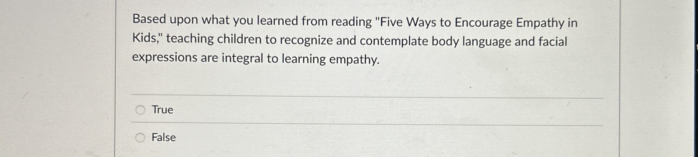 Solved Based upon what you learned from reading "Five Ways | Chegg.com