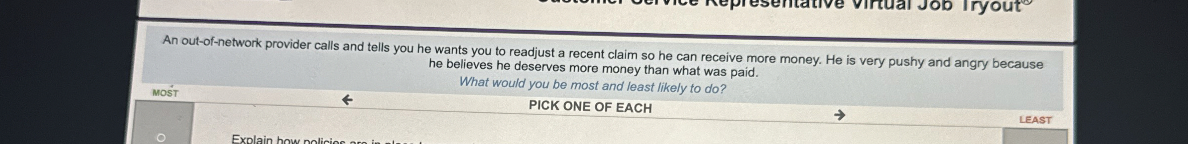 Solved An out-of-network provider calls and tells you he | Chegg.com