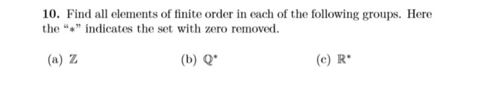 Solved 8. List all of the cyclic subgroups of U(30). 10. | Chegg.com