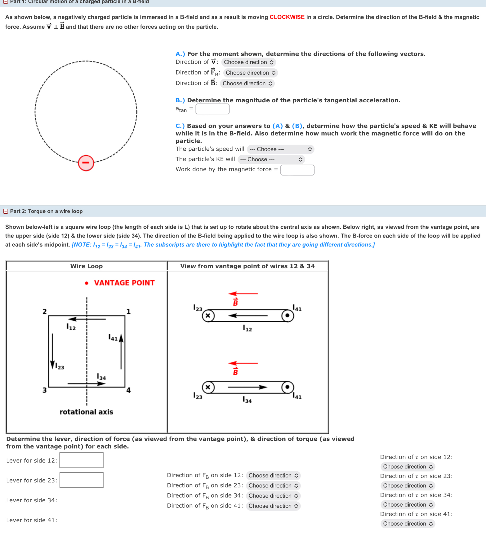 Solved Please answer both parts and explain because i | Chegg.com