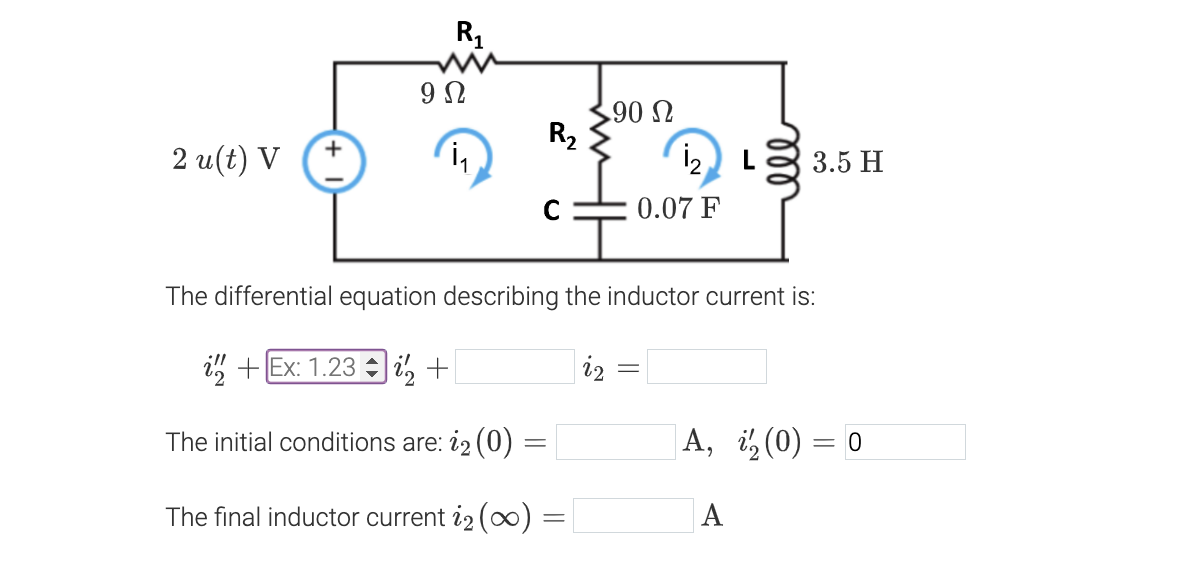 Solved The differential equation describing the inductor | Chegg.com