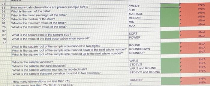 Solved the questions. Feel free to click on the Excel Online | Chegg.com