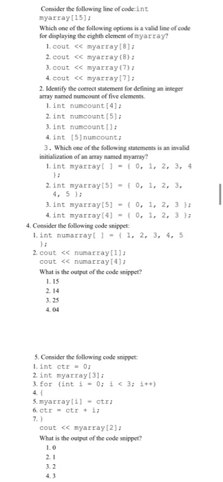 Solved 3. No output because of compilation error 4. No | Chegg.com