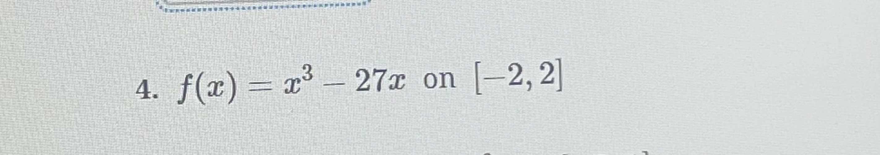 Solved Find the absolute extreme values of each function on | Chegg.com
