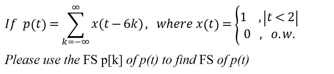 Solved How should I do to use the answer of FS to find the | Chegg.com