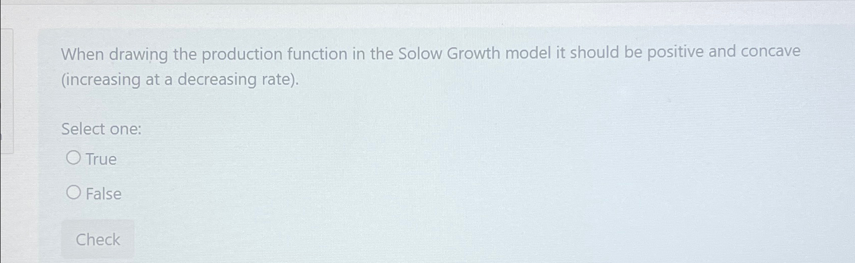 Solved When drawing the production function in the Solow | Chegg.com