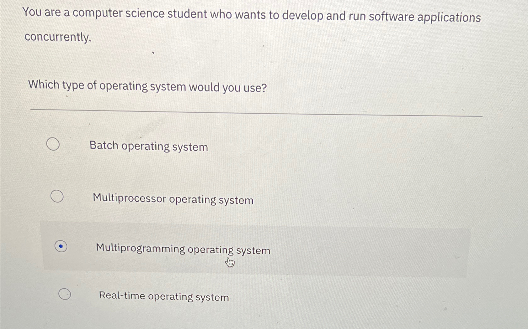 Solved You are a computer science student who wants to | Chegg.com