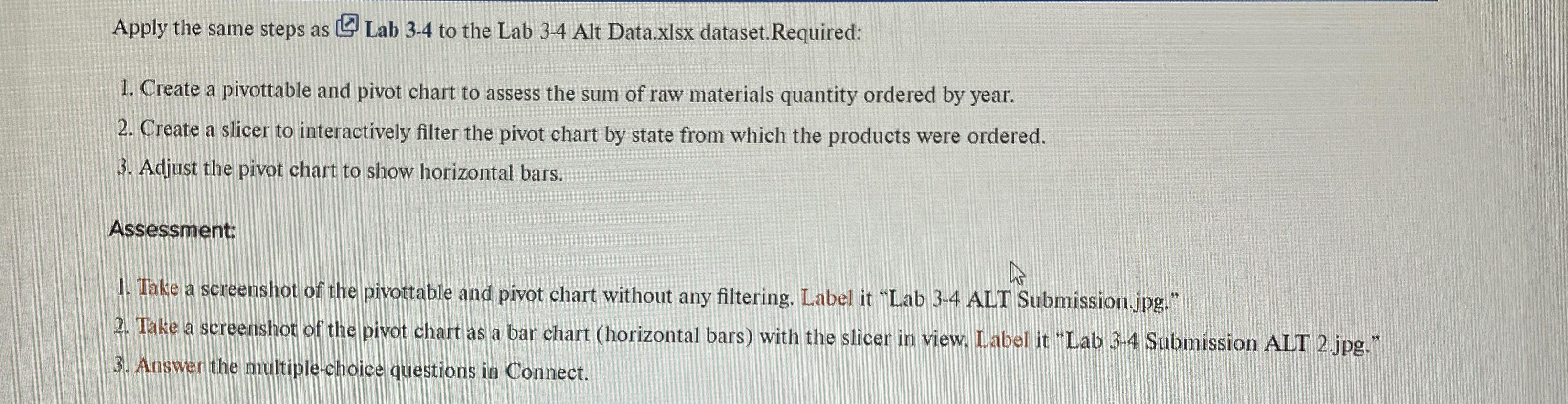 Solved Apply the same steps as Lab 3-4 ﻿to the Lab 3-4 ﻿Alt | Chegg.com