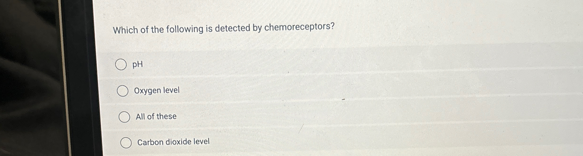 Solved Which of the following is detected by | Chegg.com