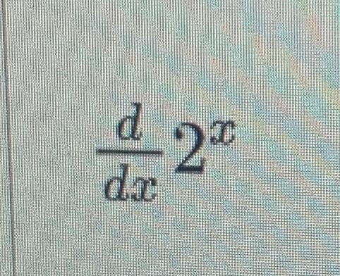 Solved ddx2x | Chegg.com