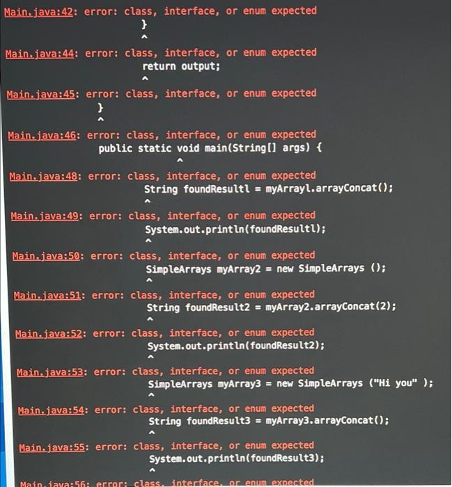 Solved There are some errors with the compulation of the | Chegg.com