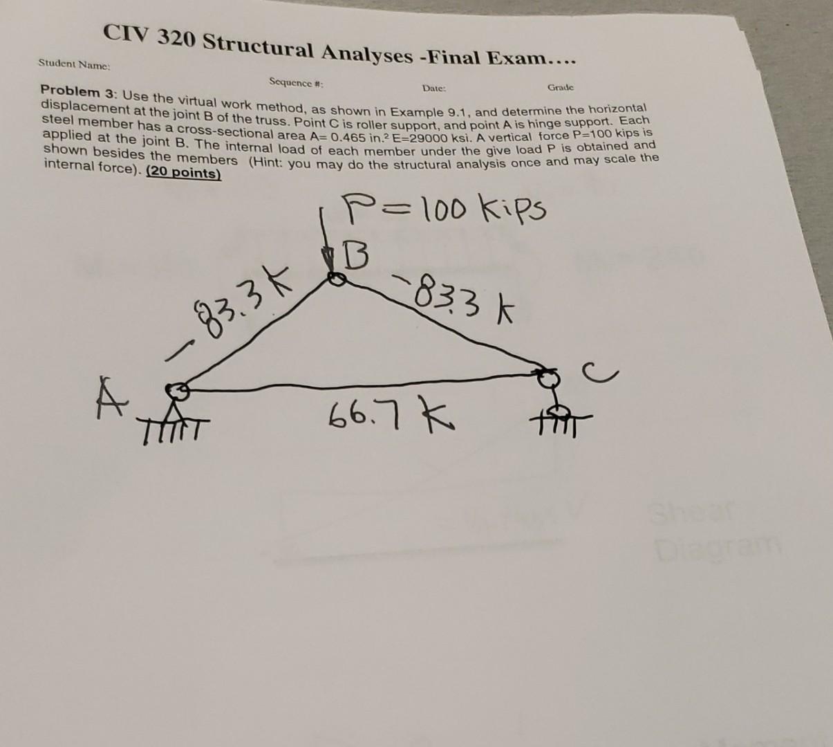 Solved Sequence \#: Date: Grade Problem 3: Use the virtual | Chegg.com