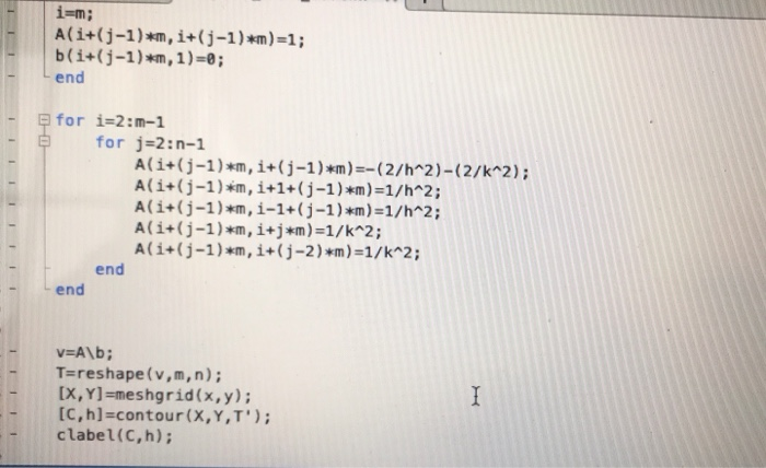 Using Matlab Code Some Of Part 1 Was Given To Us