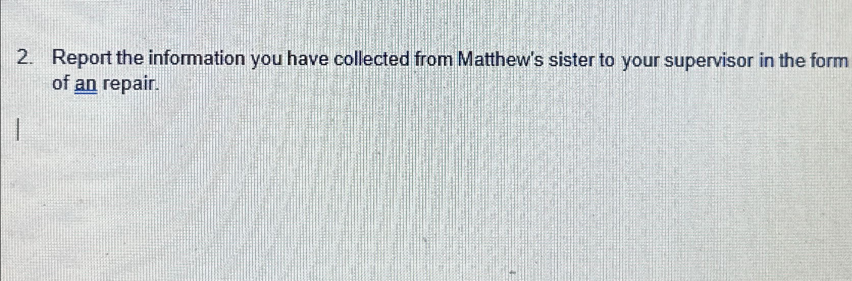 Solved Report the information you have collected from | Chegg.com
