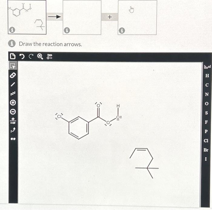 Solved (3) Draw the reaction arrows.\r\n(1) Draw the product | Chegg.com