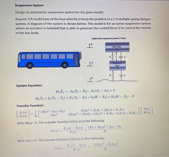 Bus Suspension System