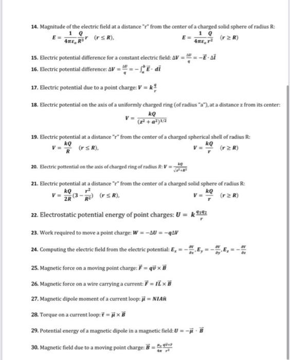 Solved Problem 4. [20 points] The uniform electric field | Chegg.com