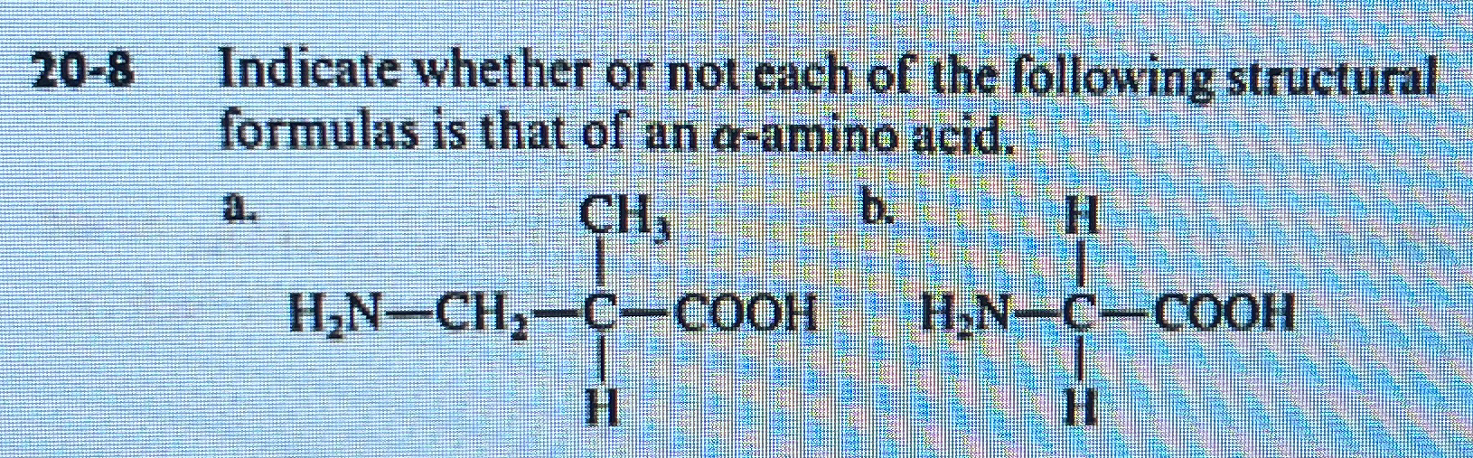 Solved 20-8 ﻿Indicate whether or not each of the following | Chegg.com