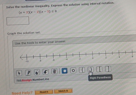 Solved Solve the nonlinear inequality. Express the solution | Chegg.com