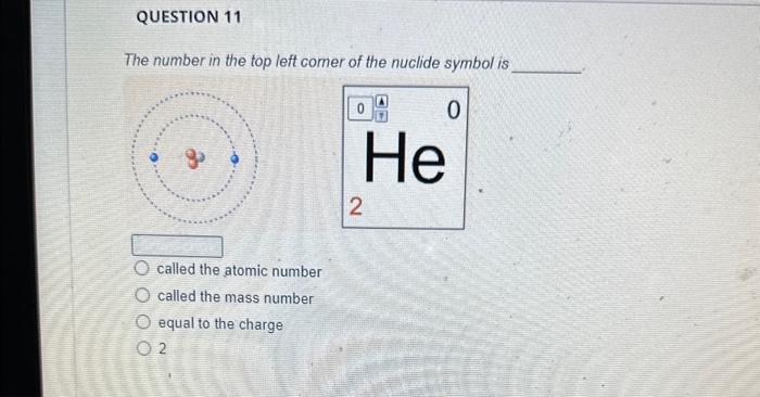 Solved The mass number is What is the mass number?The mass | Chegg.com