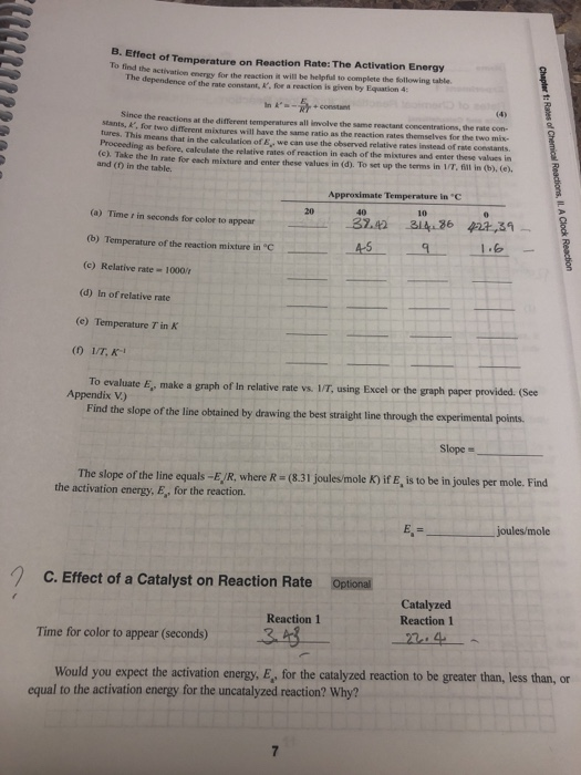 Solved Section Name Experiment 1 Data and Calculations! | Chegg.com