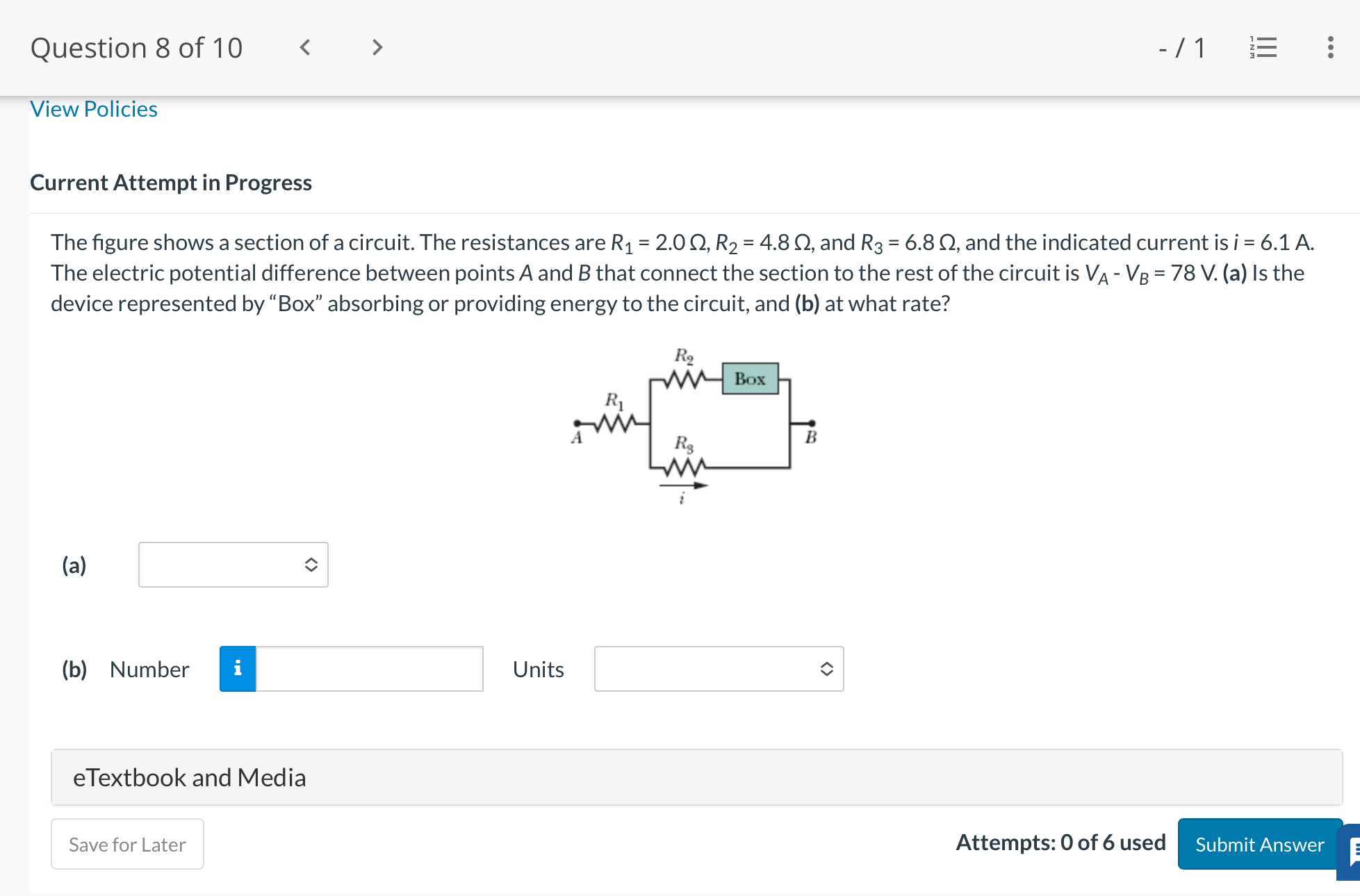 Solved Current Attempt in ProgressThe figure shows a section | Chegg.com