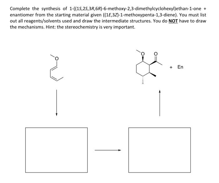 Solved Complete the synthesis of | Chegg.com
