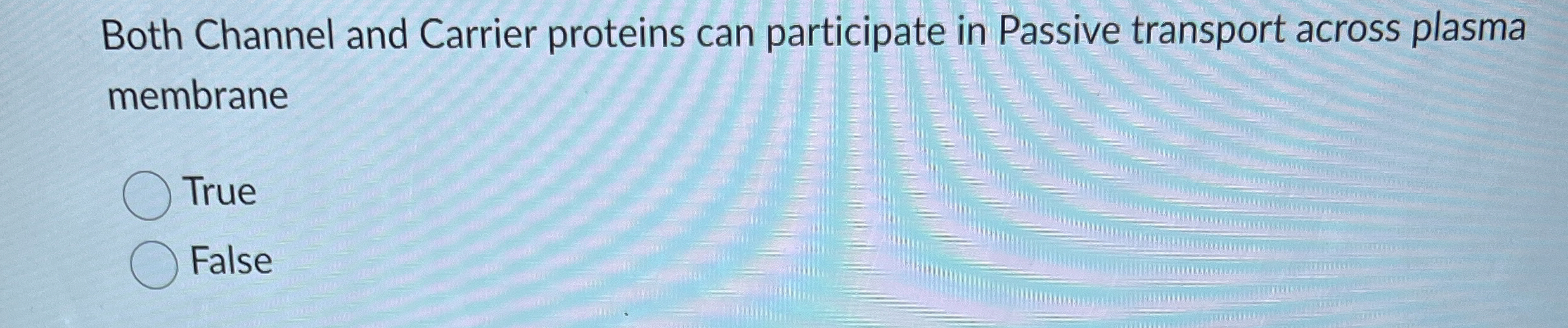 Solved Both Channel and Carrier proteins can participate in | Chegg.com