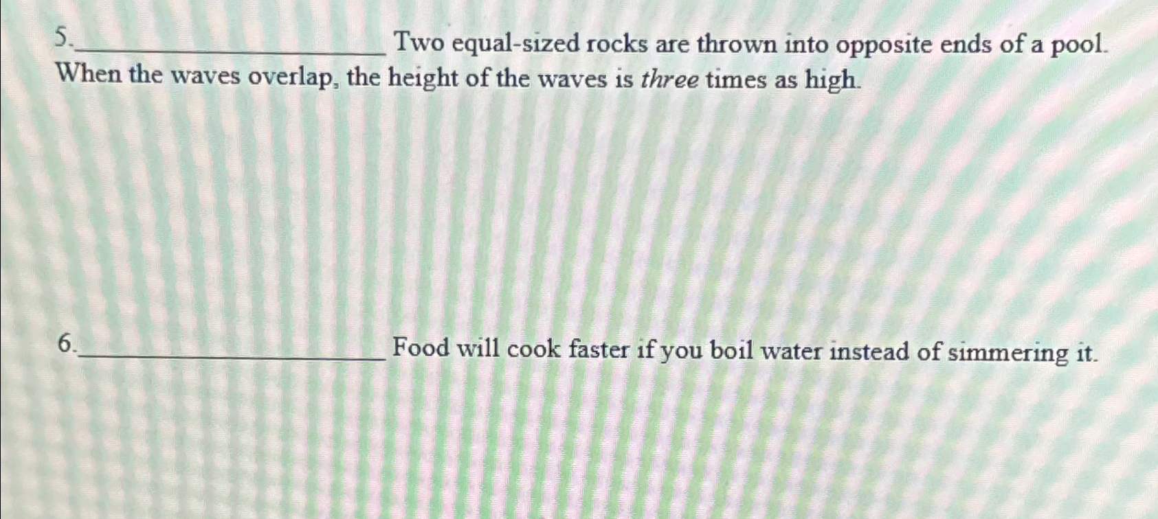 Solved Defend or refute Two equal-sized rocks are thrown | Chegg.com