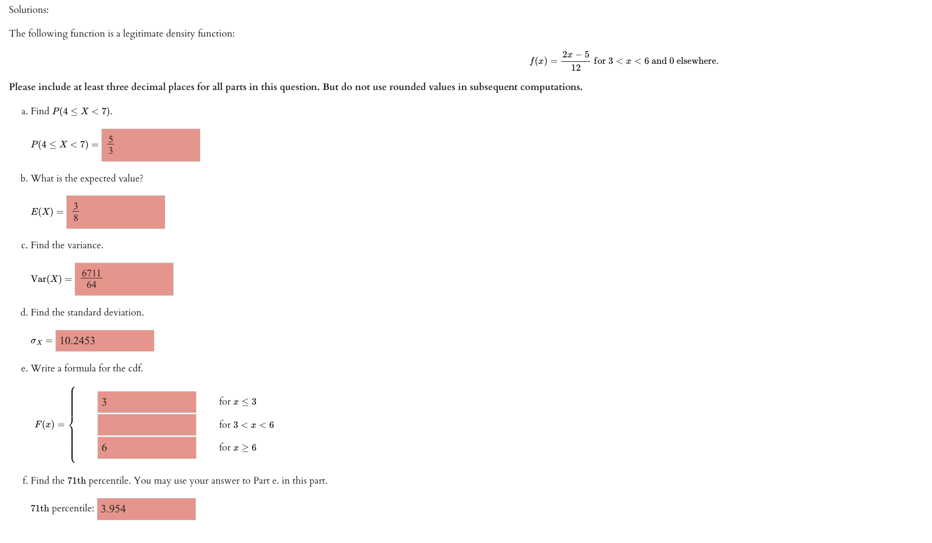 Solved Solutions:The following function is a legitimate | Chegg.com