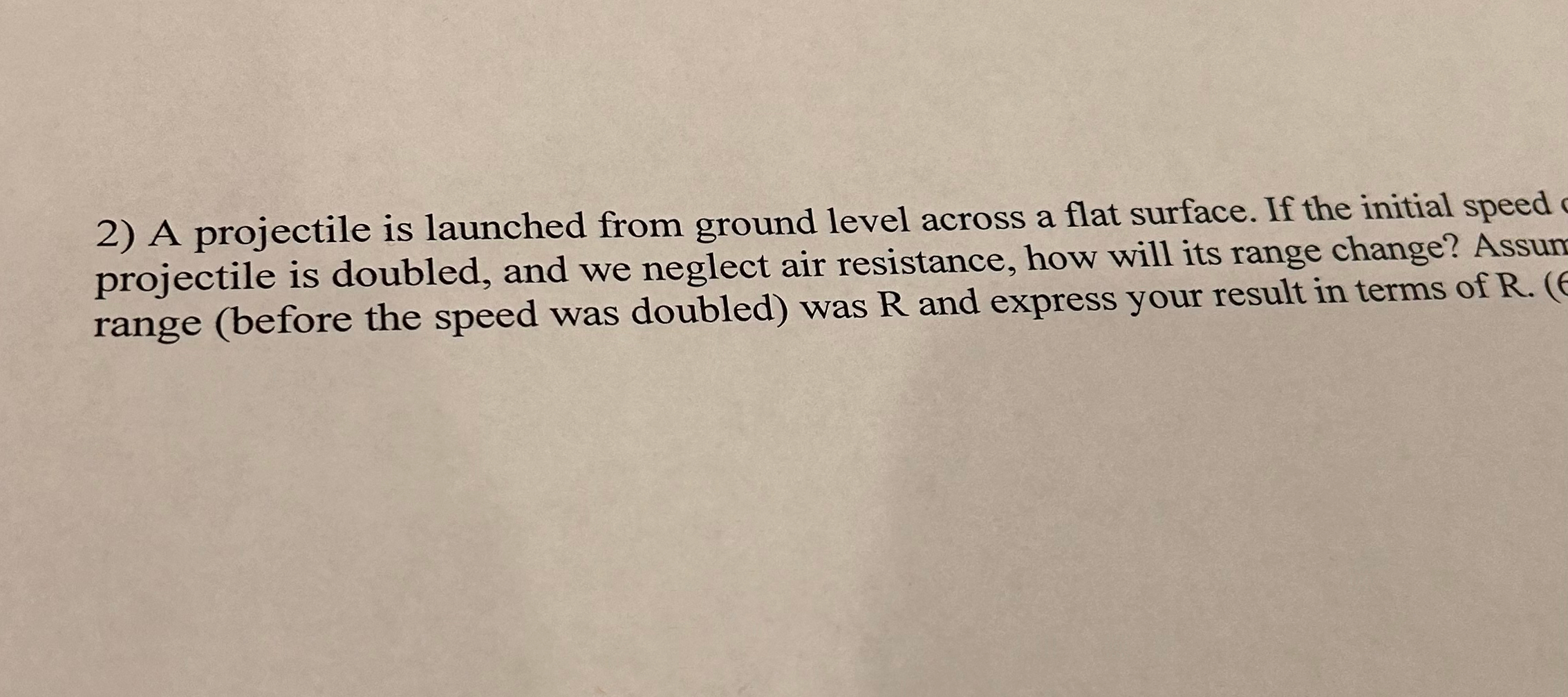 Solved a projectile is laundA projectile is launched from | Chegg.com