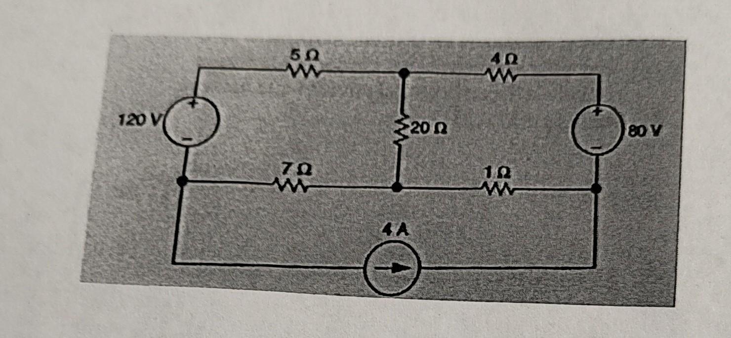 Solved 1. (50 puntos) Dado el siguiente circuito eléctrico | Chegg.com