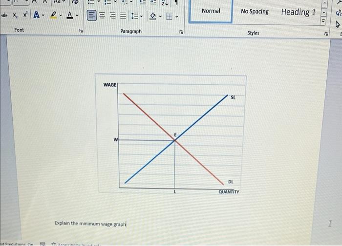 Solved Explain The Minimum Wage Graph