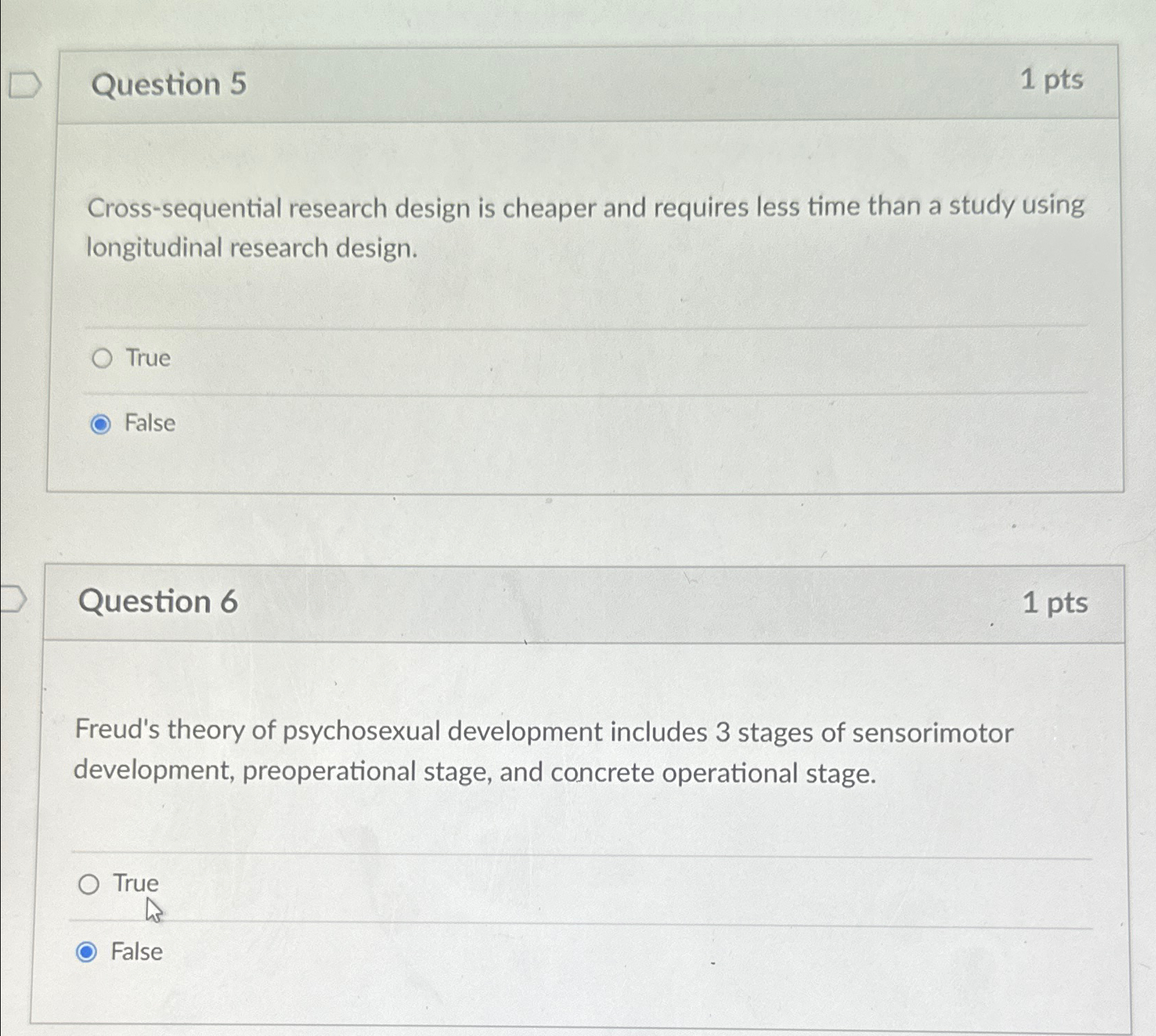 Solved Question 51ptsCross-sequential research design is | Chegg.com